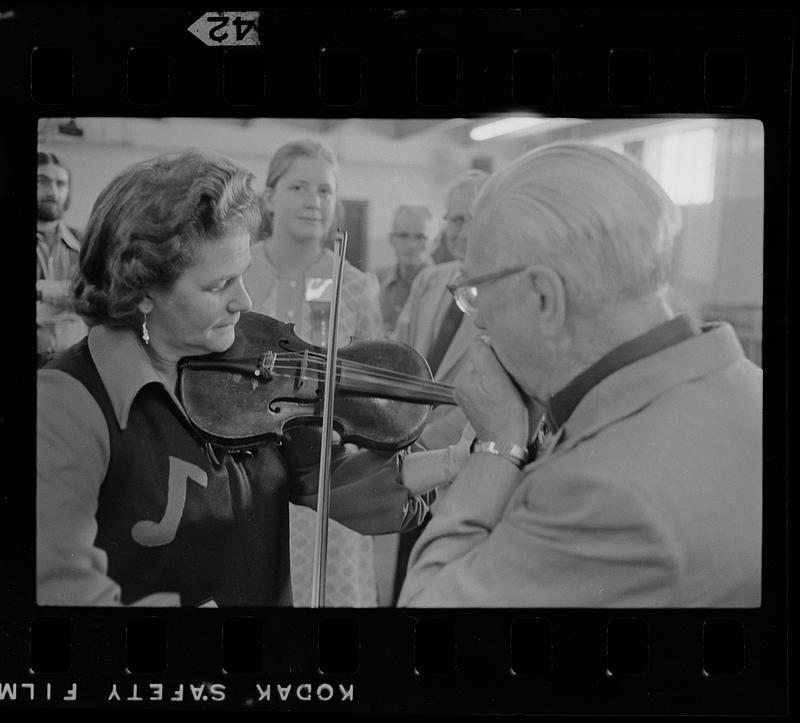 Alice Clemens & Fred Townsend at Old-Time Fiddlers' Contest, Barre ...
