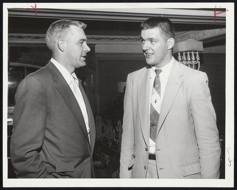 Two Snappy Tigers in town to battle Red Sox, Harvey Kuenn (left) and ...