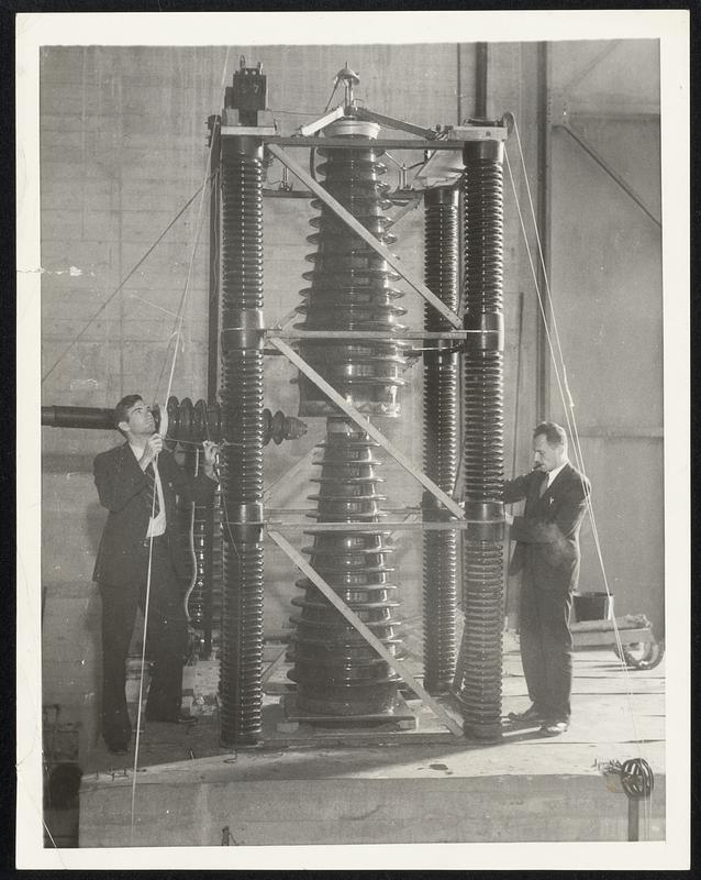 It Makes "Neutrons" -- This Strange Machine, Recently Completed at the ...