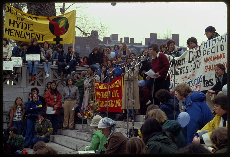 Pro-choice rally against Hyde Amendment on the Common, Boston - Digital ...