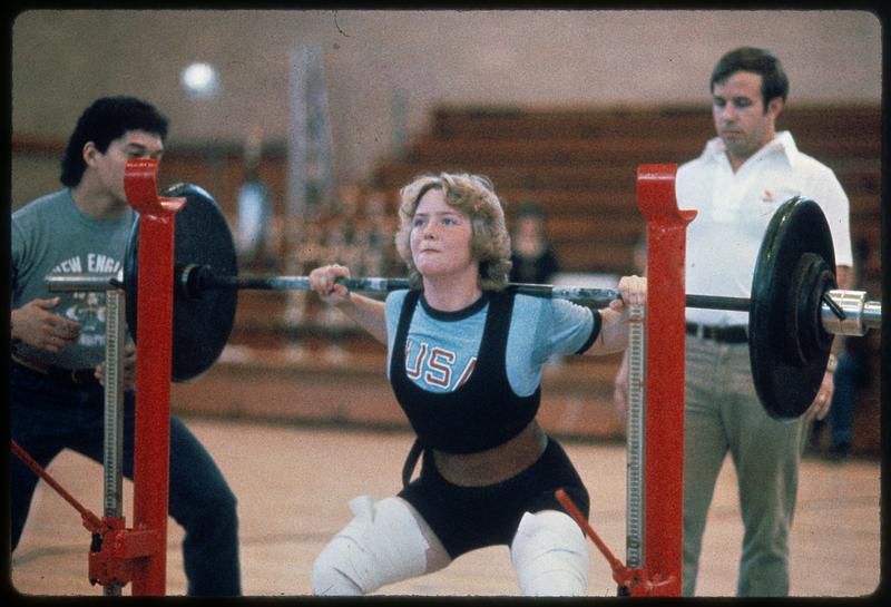 Women's "powerlifting" competition, Cambridge - Digital Commonwealth
