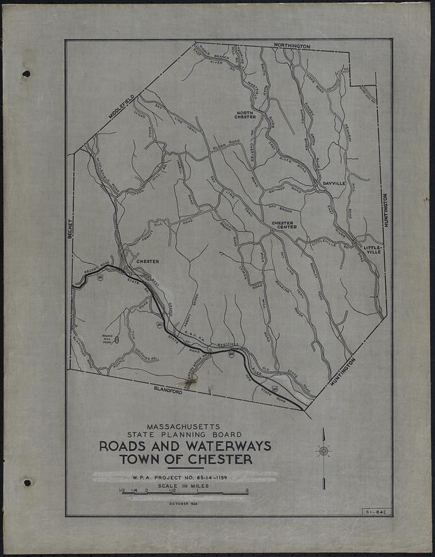 Roads and Waterways Town of Chester - Digital Commonwealth