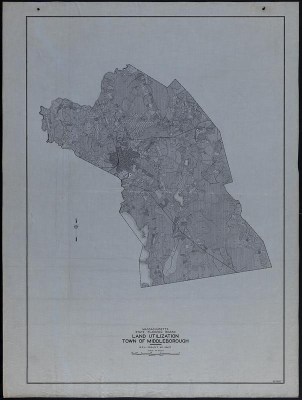 Land Utilization Town of Middleborough - Digital Commonwealth