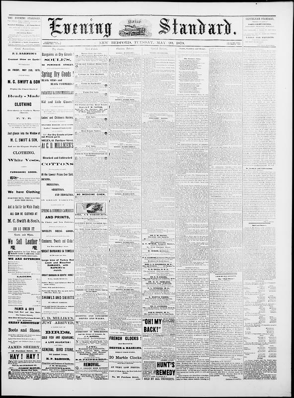 Evening Standard. May 20, 1879 - Digital Commonwealth