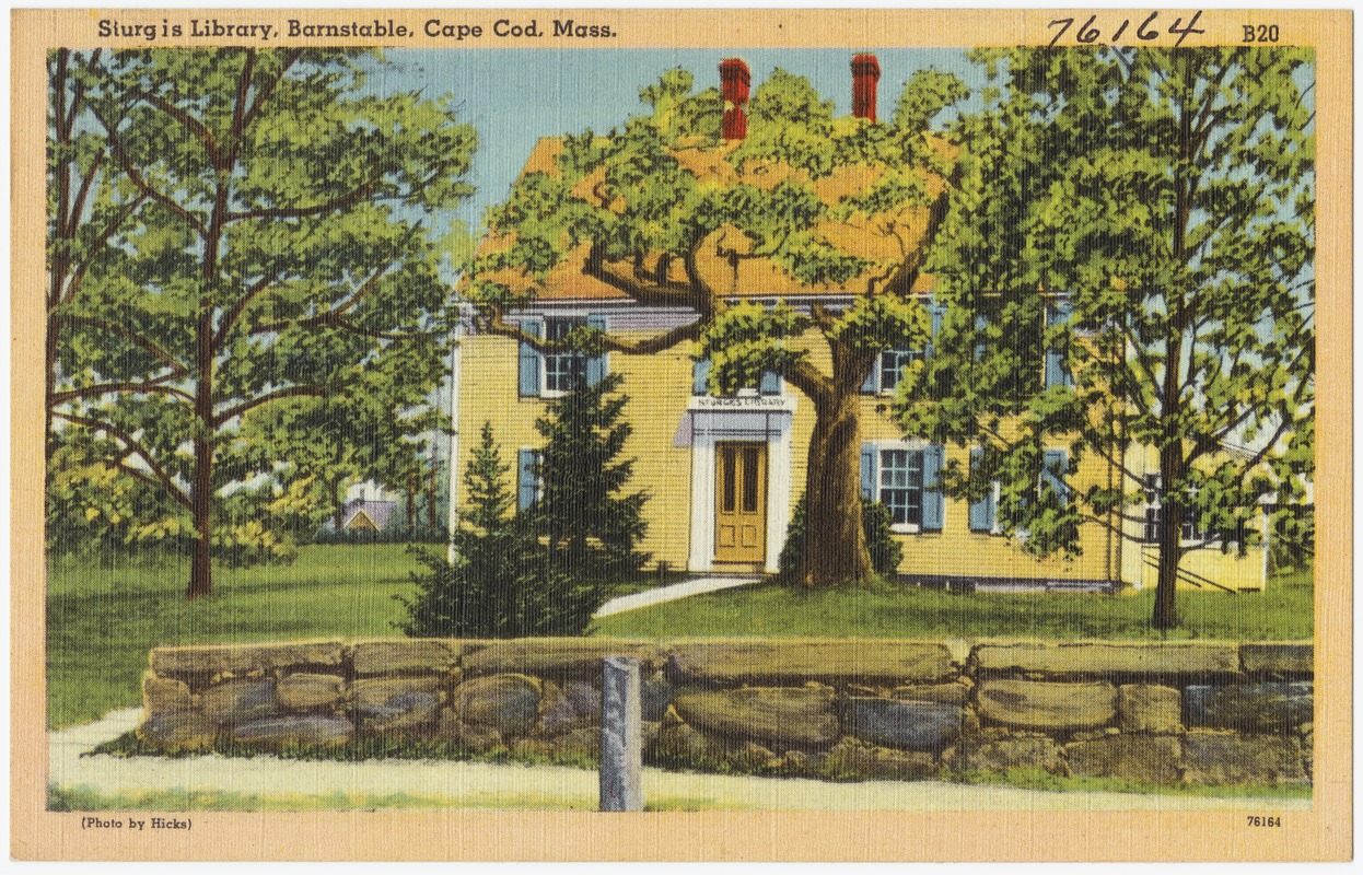 Sturgis Library, Barnstable, Cape Cod, Mass. - Digital Commonwealth