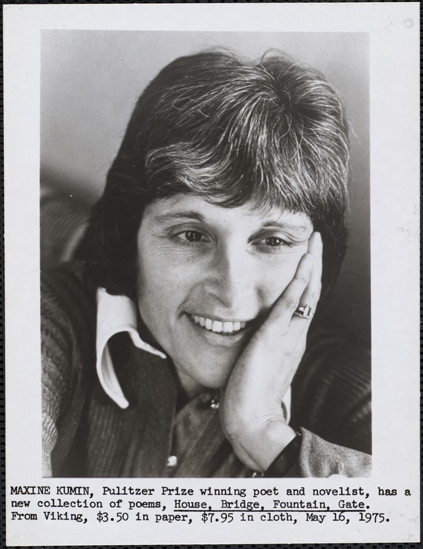 Maxine Kumin, author/poet - Digital Commonwealth