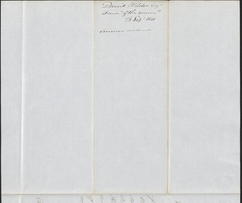 David Wilder to George Coffin, 28 September 1841 - Digital Commonwealth