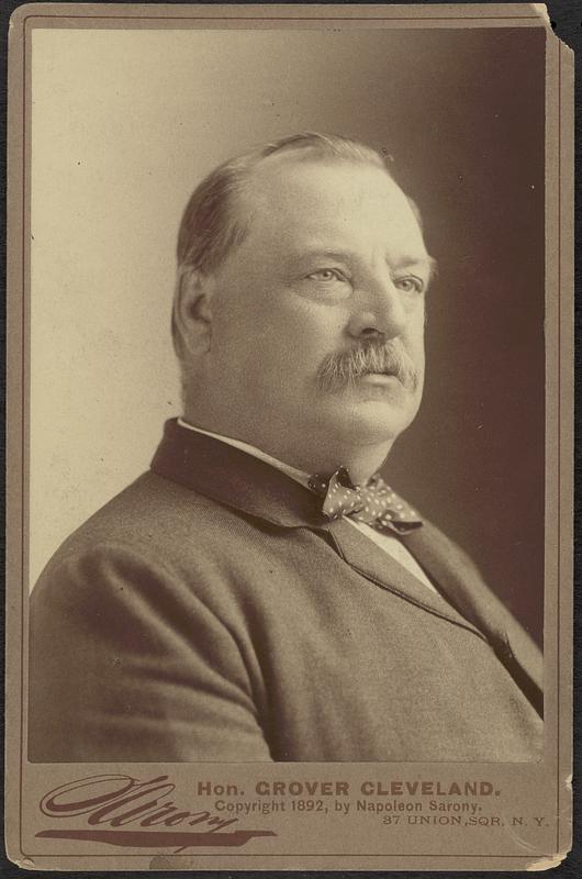 Hon. Grover Cleveland - Digital Commonwealth