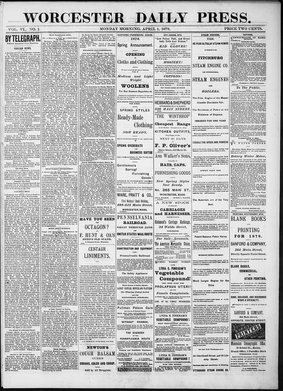 Worcester Daily Press - Digital Commonwealth