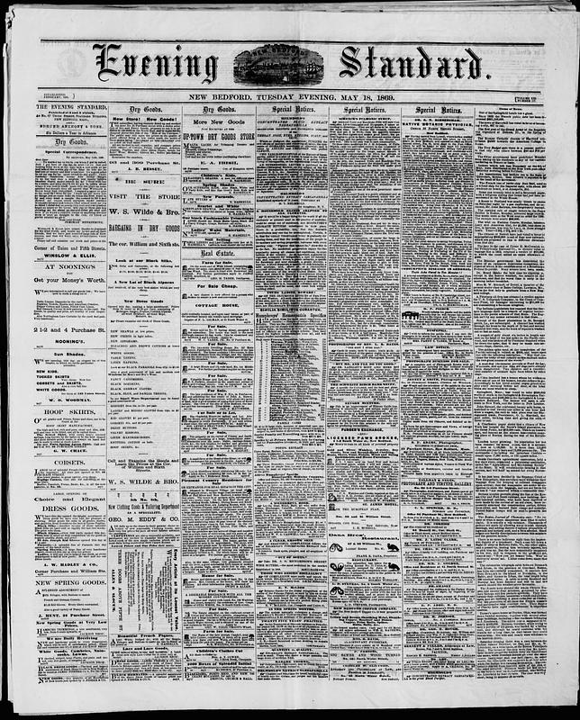 Evening Standard. May 18, 1869 - Digital Commonwealth