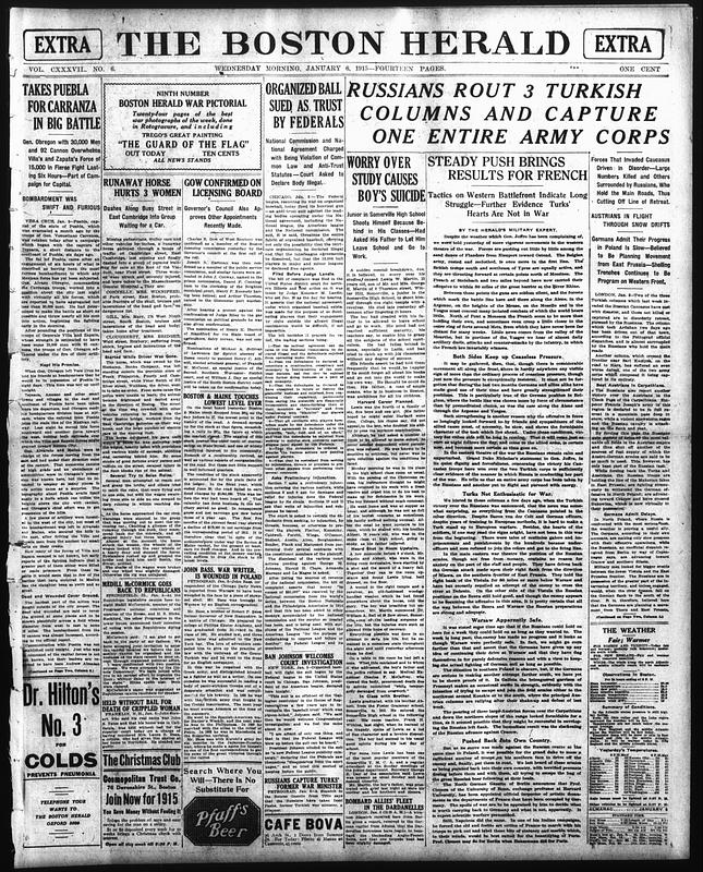 The Boston Herald. January 06, 1915 - Digital Commonwealth