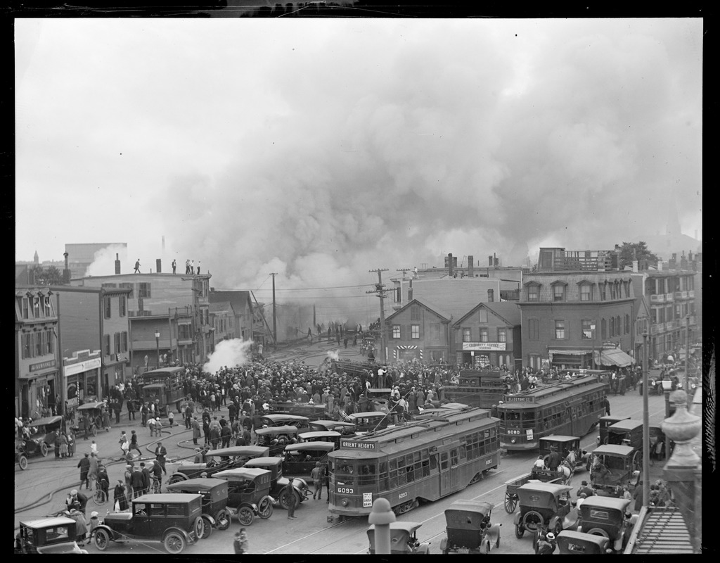 Five alarm East Boston fire - Digital Commonwealth
