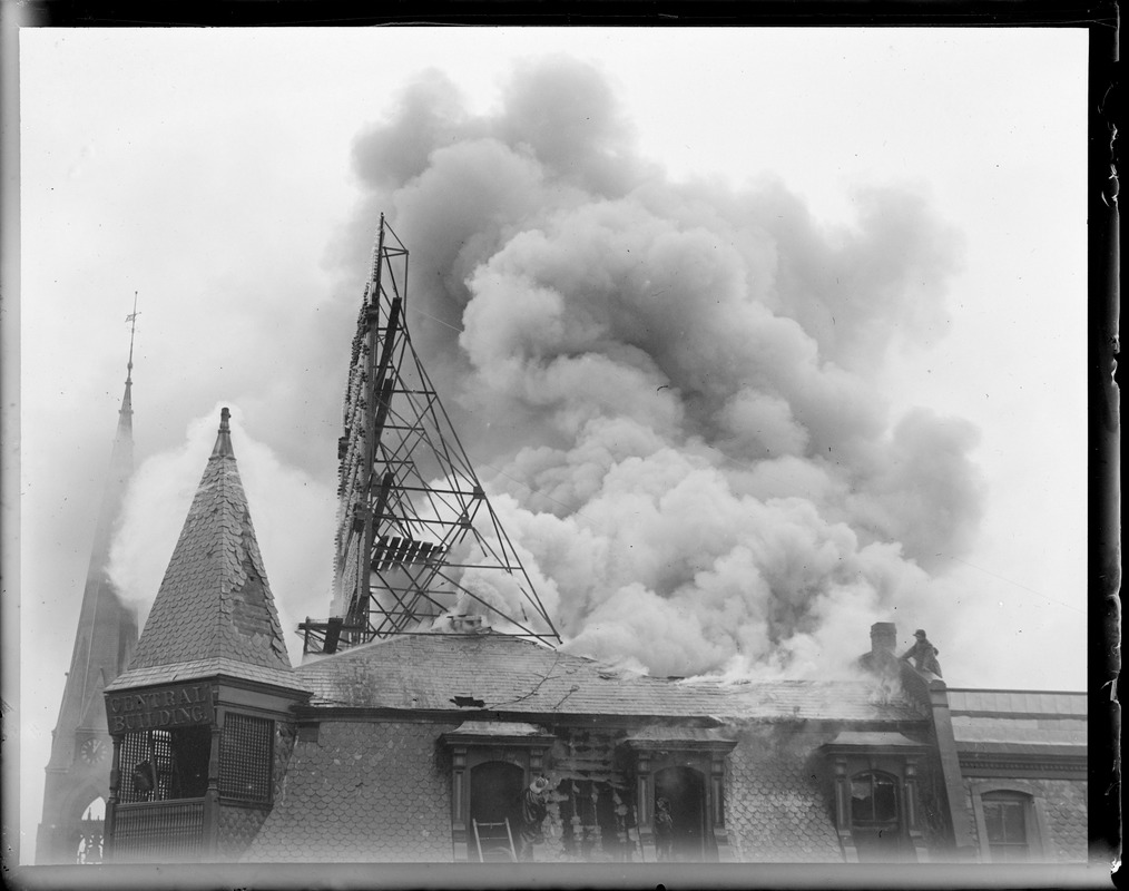 Central Square fire, Cambridge - Digital Commonwealth