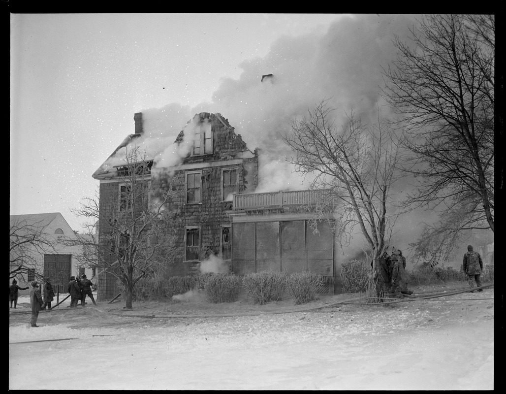 General alarm fire in Milton. Fire forced town to buy new equipment ...
