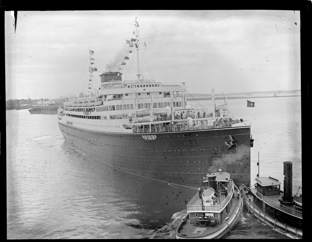 SS Saturnia - Italian liner, Trieste - Digital Commonwealth