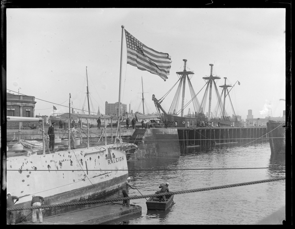 USS Raleigh - Charlestown Navy Yard - Digital Commonwealth