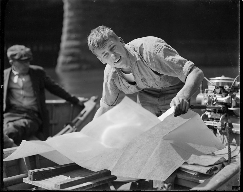 David G Turner to cross the ocean in a 16 ft. pilots tender, Boston ...