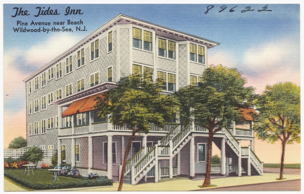 The Tides Inn, Pine Avenue near Beach, Wildwood-by-the-Sea, N. J ...