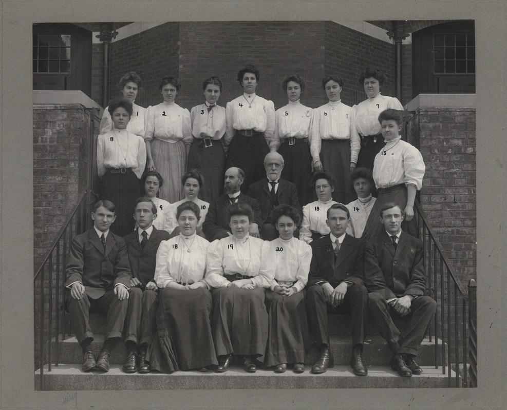 Bridgewater Normal School graduating classes, 1907 - Digital Commonwealth