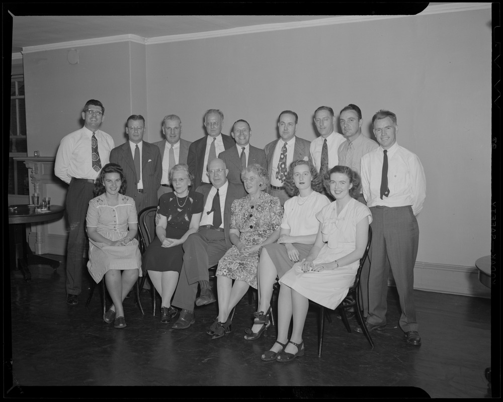 Bank party for Prouty - Digital Commonwealth