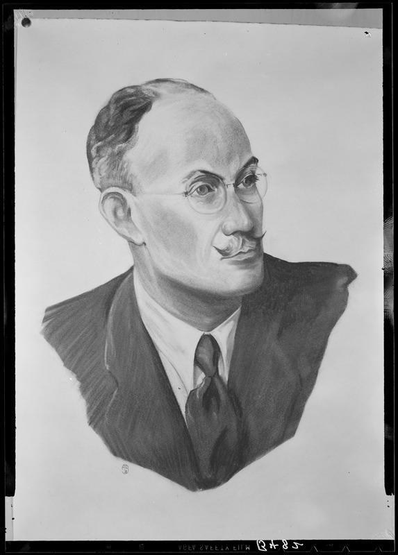 Portrait of Cedric Foster - Digital Commonwealth