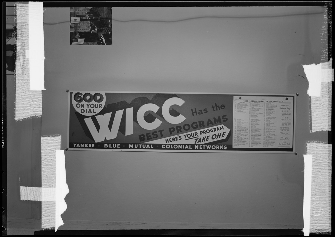 WICC advertisement - Digital Commonwealth