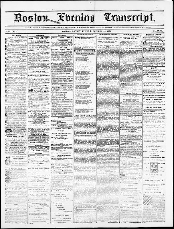 Boston Evening Transcript - Digital Commonwealth