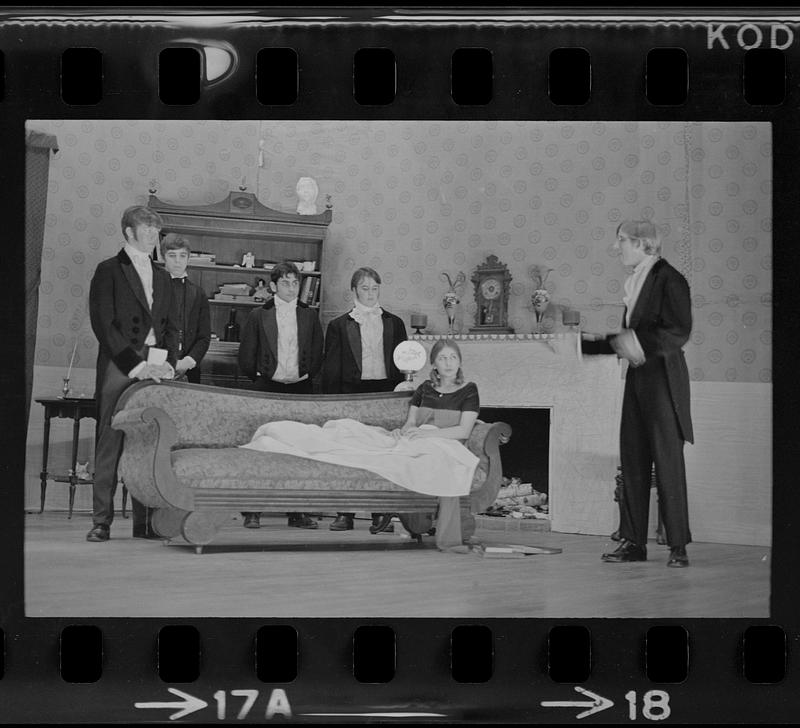 Senior play Barretts of Wimpole Street - Digital Commonwealth