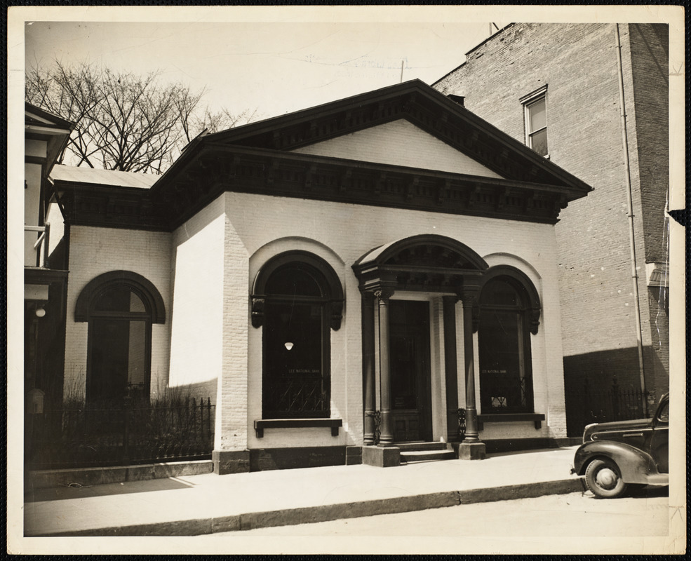 Lee National Bank - Digital Commonwealth