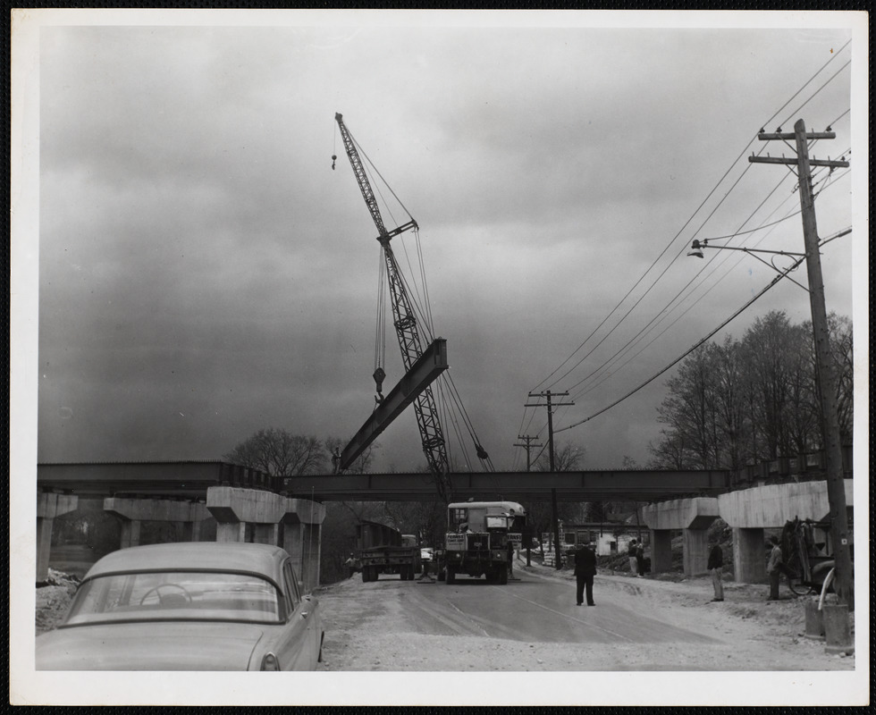 Mass. Turnpike bridge over Housatonic Street - Digital Commonwealth
