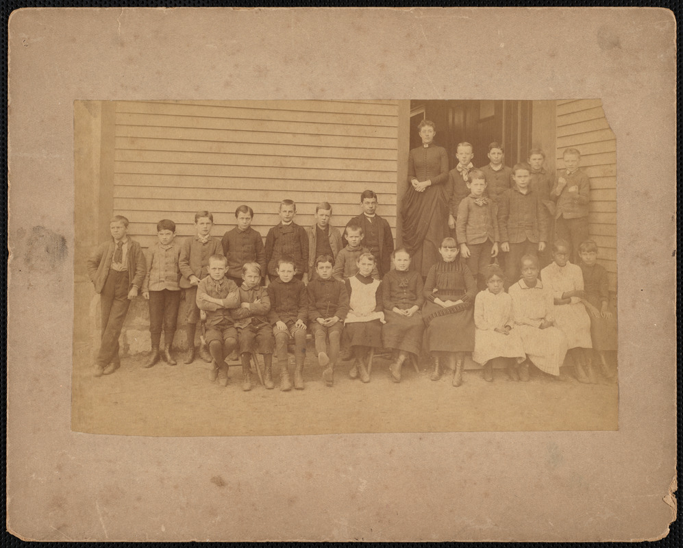 Class picture, around 1900 - Digital Commonwealth