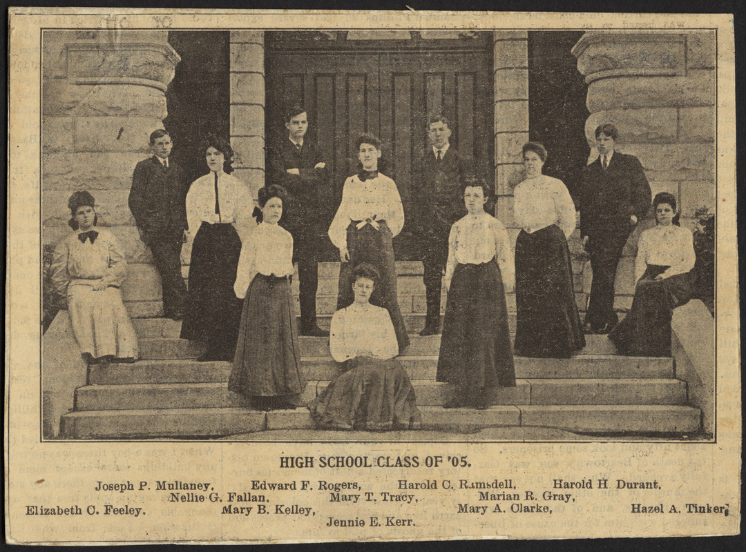 Lee High School class of '05 - Digital Commonwealth