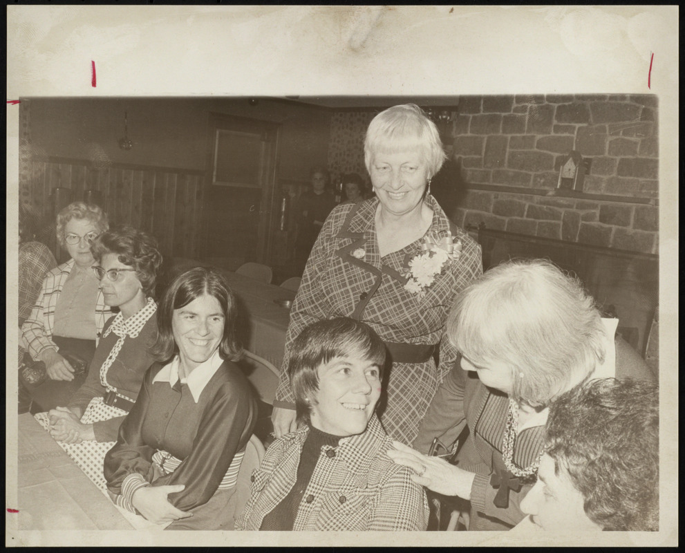 Mrs. Silvio Conte visiting in Lee - Digital Commonwealth