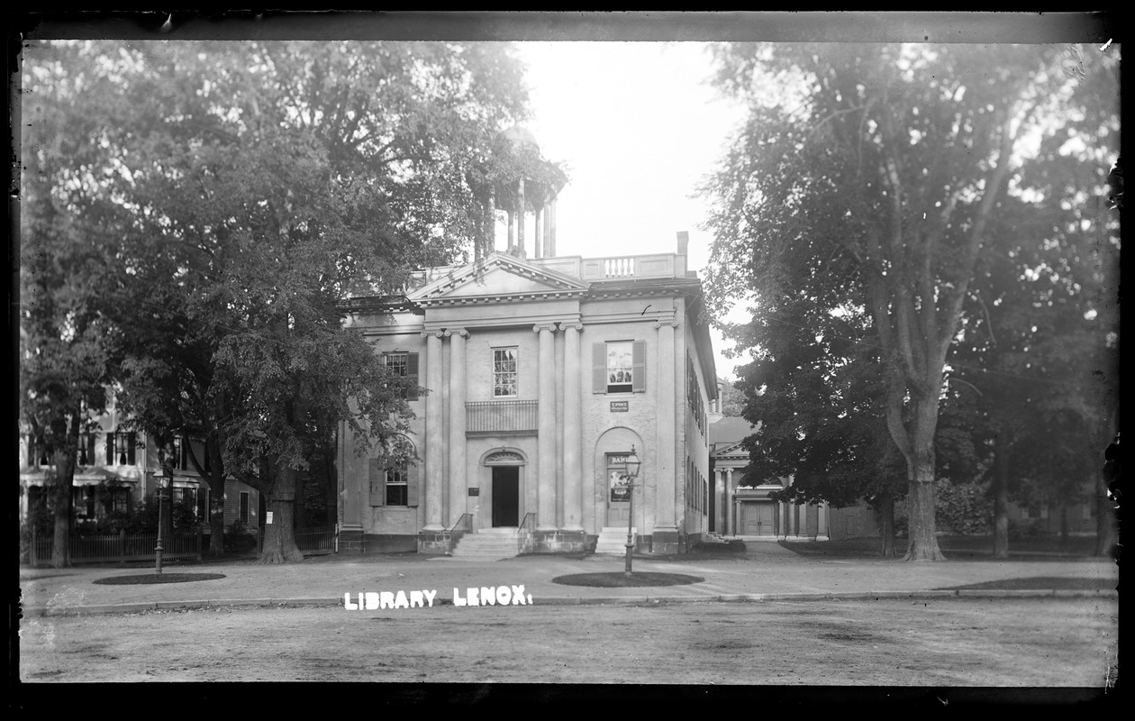 Library, Lenox - Digital Commonwealth