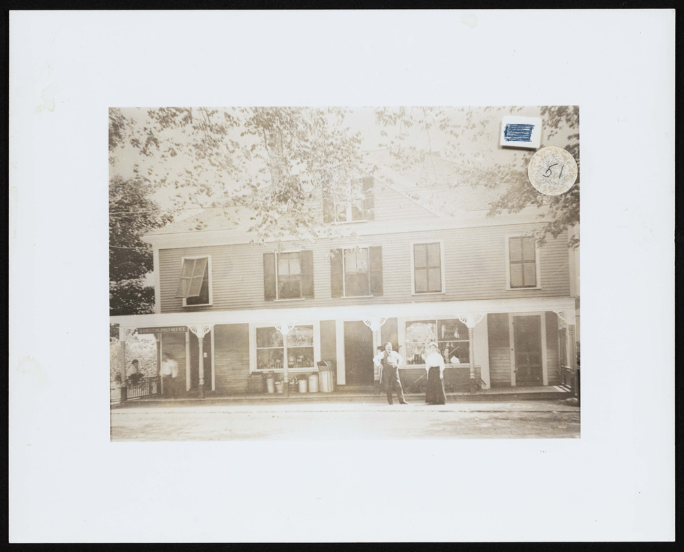 The village store and Hamilton Post Office - Digital Commonwealth