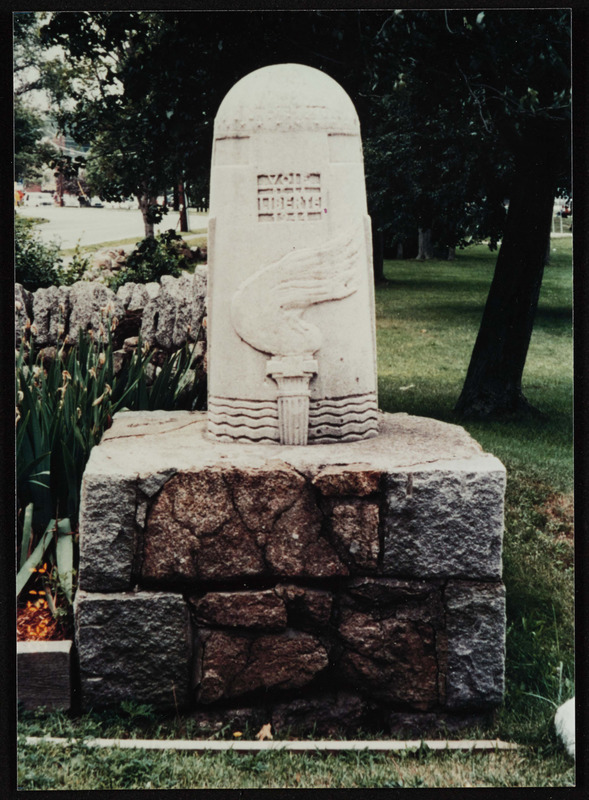 Entrance to Patton Park - Digital Commonwealth