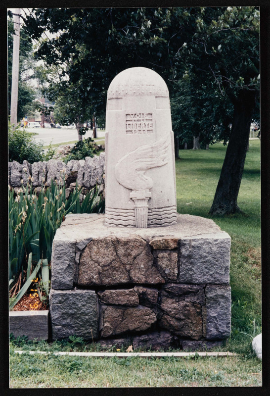 Entrance to Patton Park - Digital Commonwealth