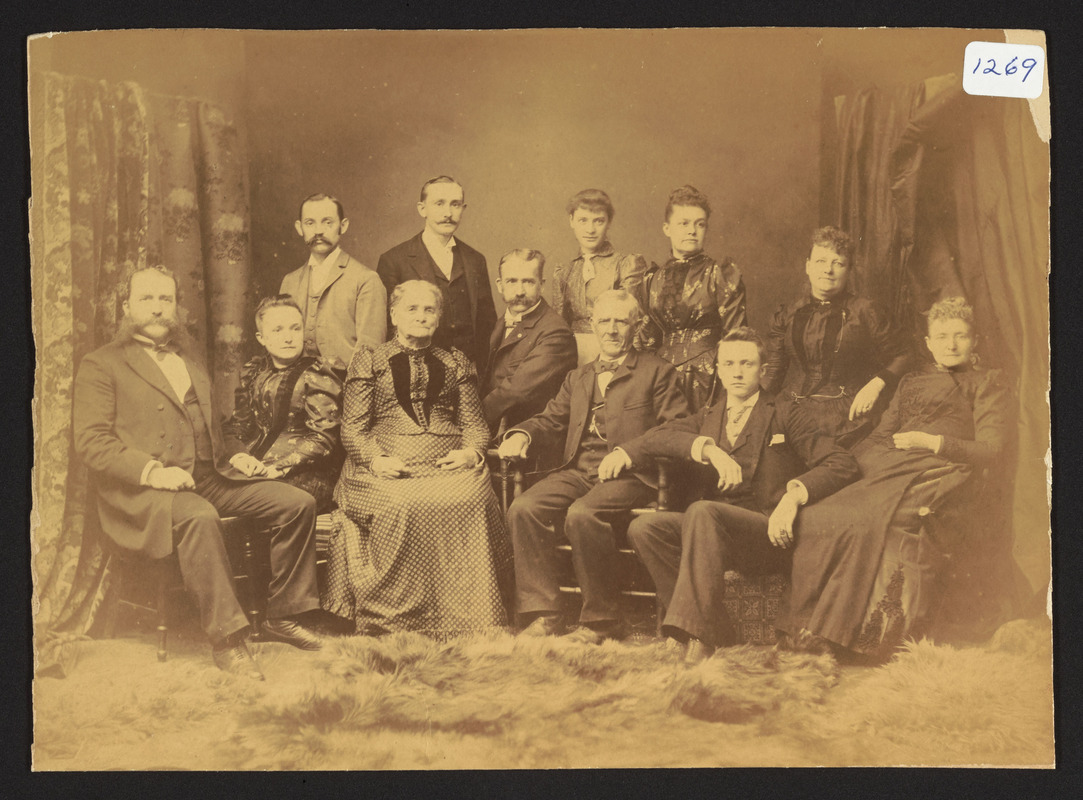 George, son, George's wife, Charles Norris, son, Will Norris, Mrs ...