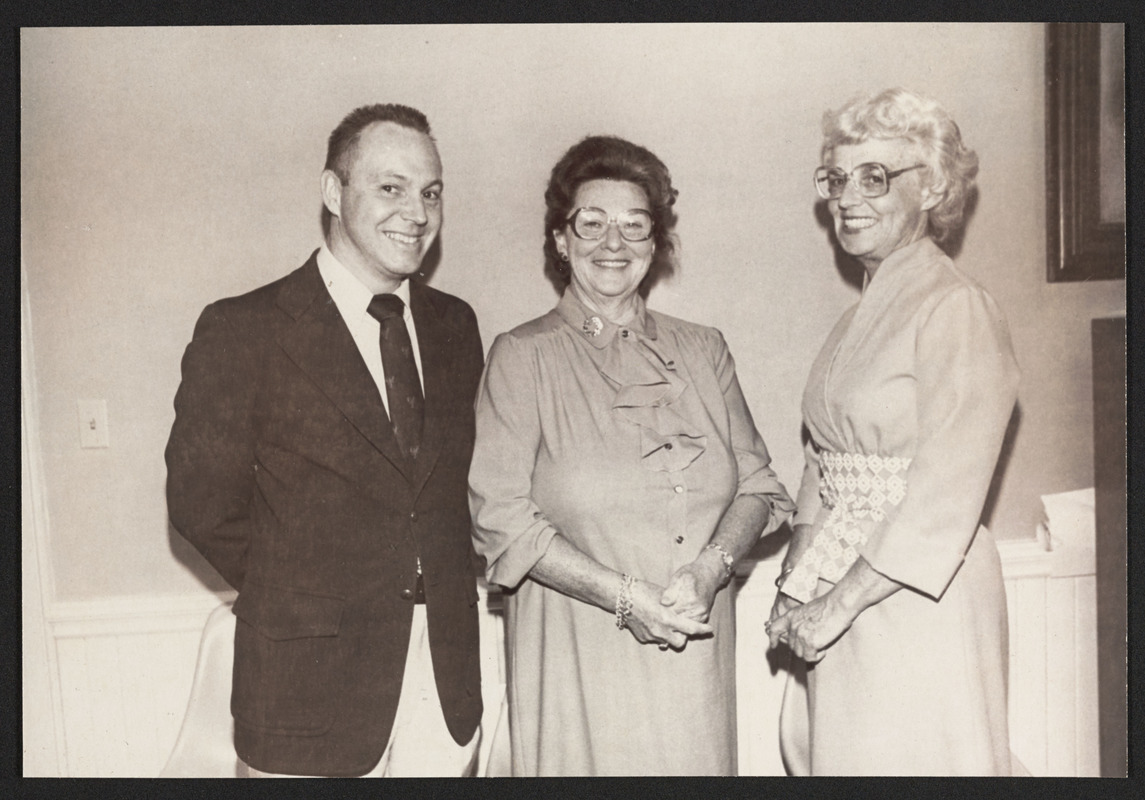 Geo. Connolly, Joanne Potter, Anne Ryder Conwell, Sept. 1981 - Digital ...