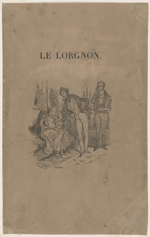 Le lorgnon - Digital Commonwealth
