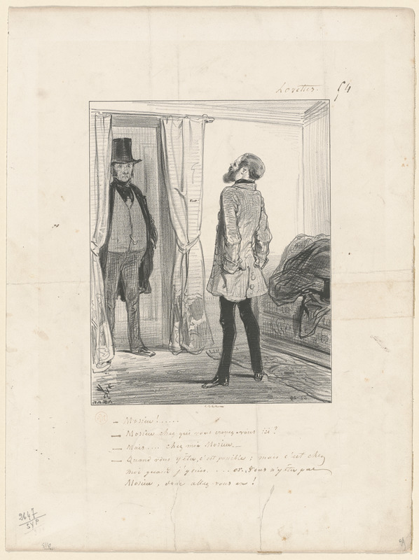 Mosieu!... - Mosieu, chez qui vous croyez-vous ici? - Mais..., chez moi ...