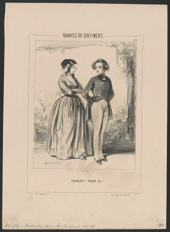 Ingrat! - Plait il? - Digital Commonwealth