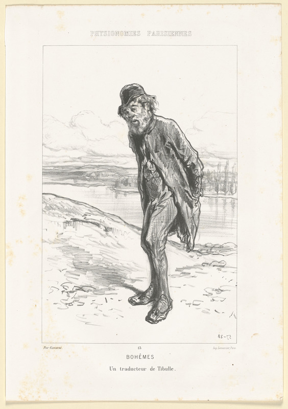 Bohèmes. - Un traducteur de Tibulle - Digital Commonwealth