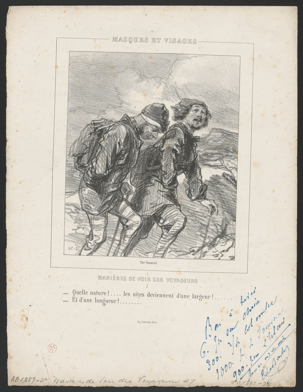 Quelle nature!...Les sites deviennent d'une largeur!... - Et d'une ...