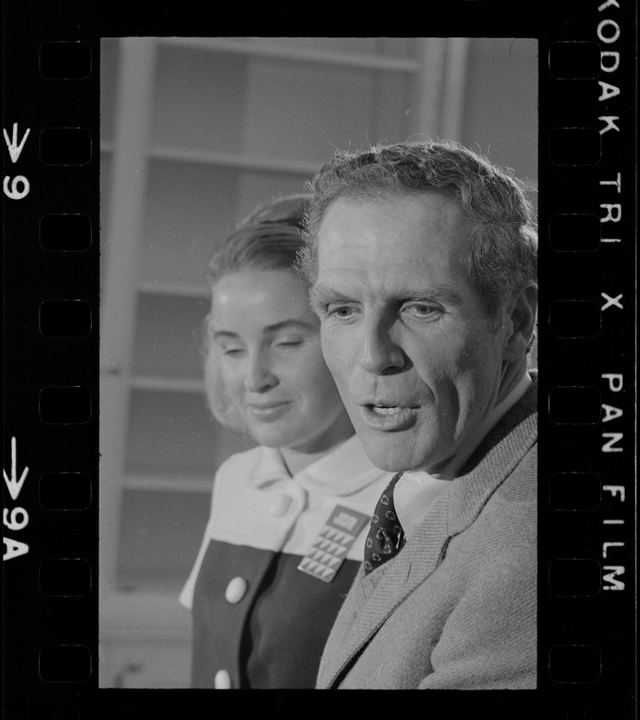 Boston Mayor Kevin White and Kathryn White answer questions from ...