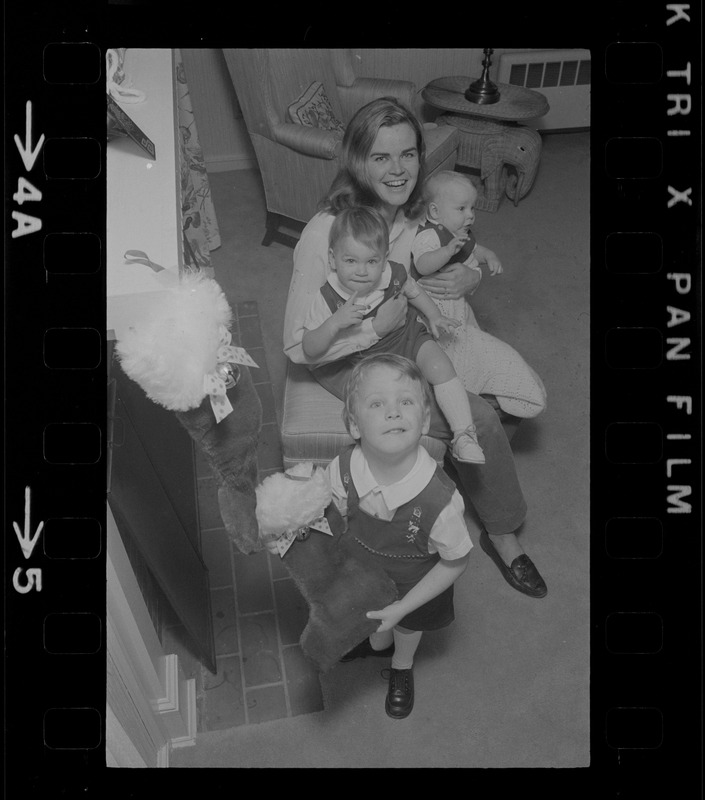 Maureen Cronin Hayward, Joe Cronin's daughter, with three children ...