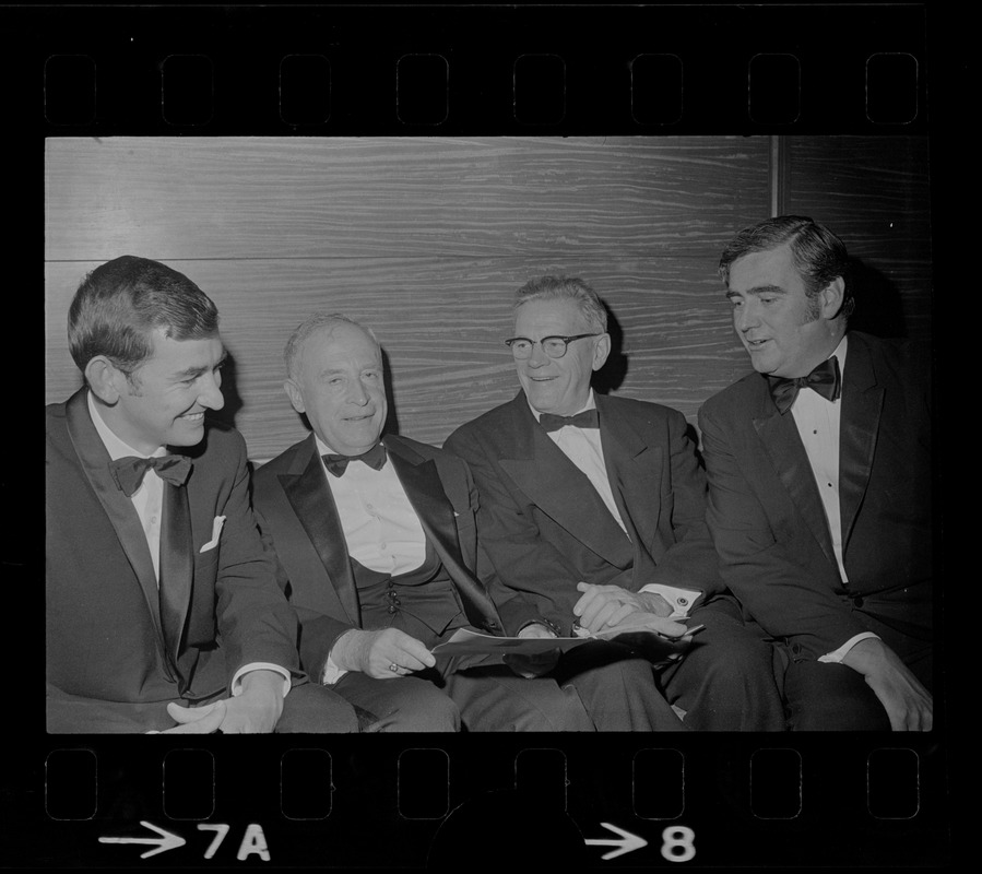 William Warnock, Irish Ambassador to the U.S., (second left) met ...