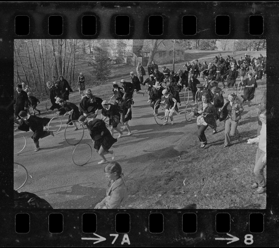 Wellesley College Hoop Roll - Digital Commonwealth