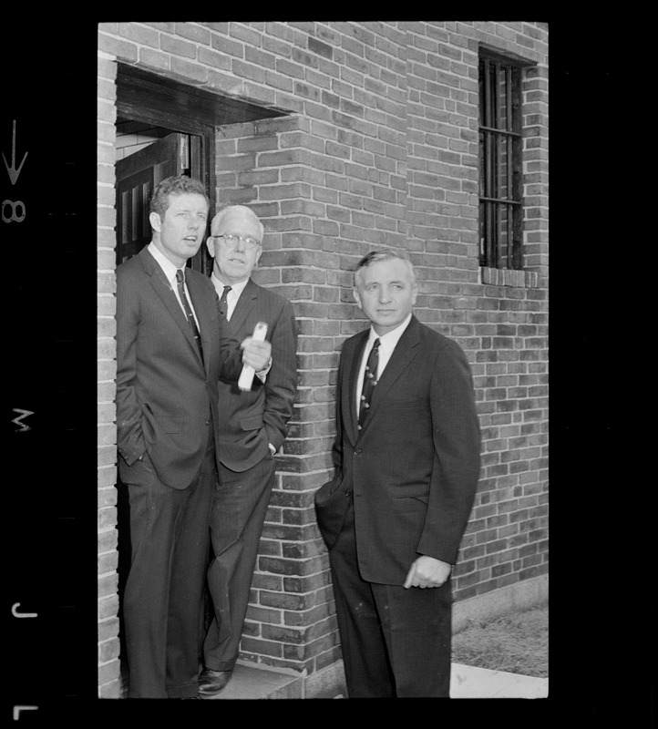 Boston City Councilor Gerald O'Leary, Jail Master Vincent Rice, and ...