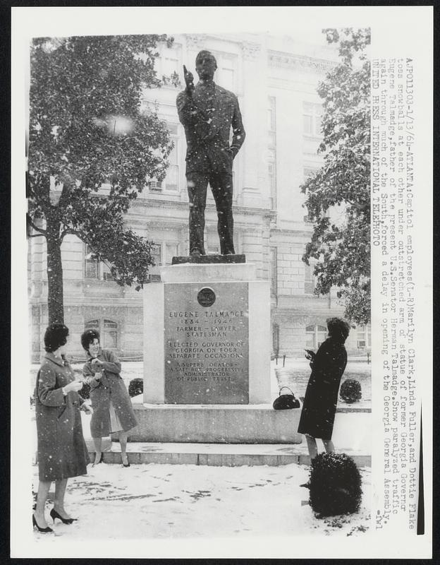 Atlanta: Capitol employee (L-R) Marilyn Clark, Linda Fuller, and Dottie ...